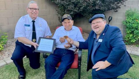 Arizona WWII Veteran Awarded Congressional Gold Medal - AZ FREE NEWS